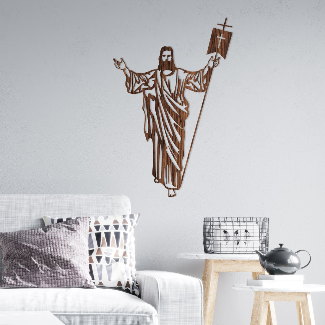Jesús resucitado - Cuadros de imágenes religiosas – TODO LÁSER Y 3D